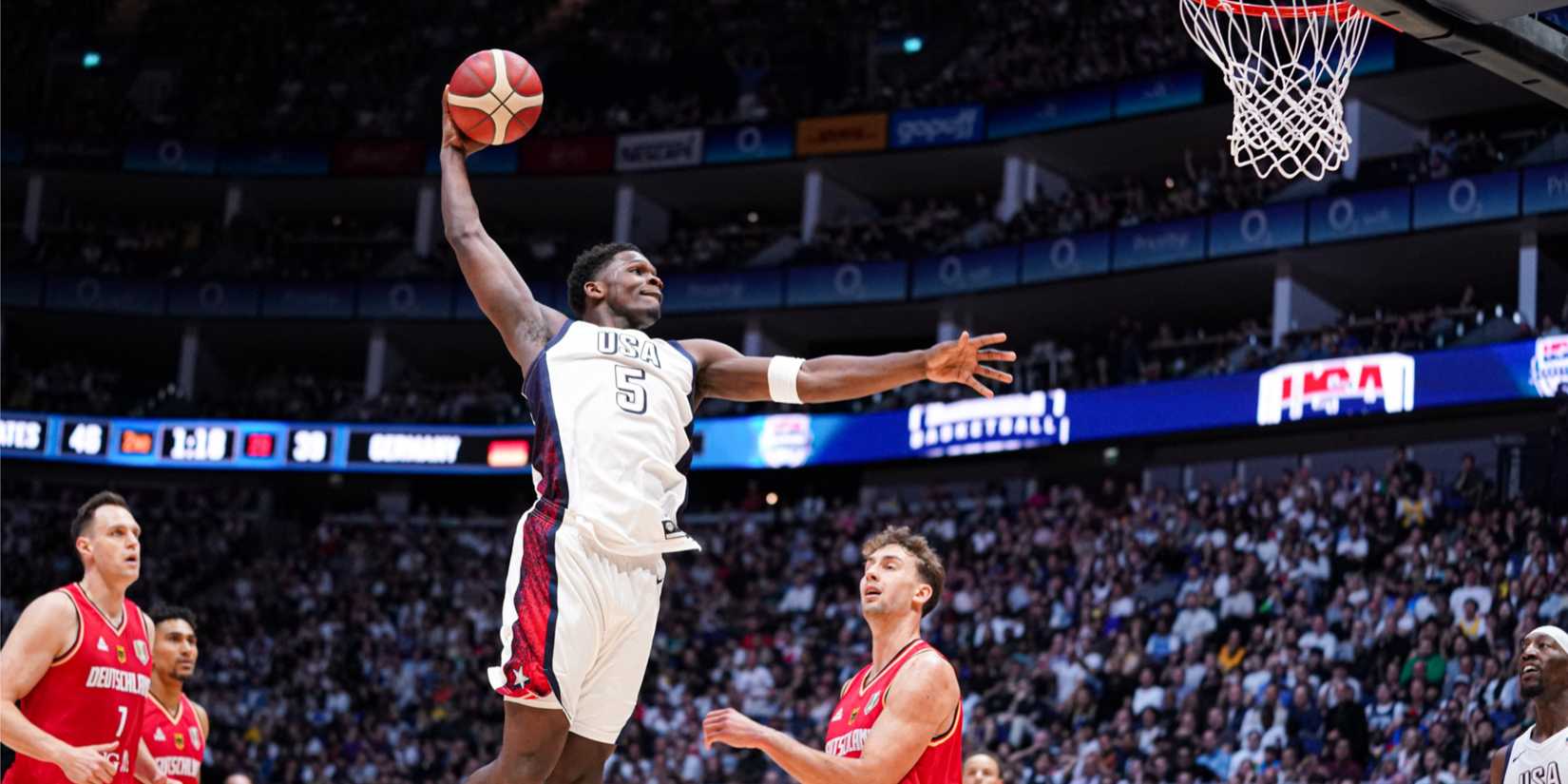 Anthony Edwards ‘Inner Confidence’ Shows for Team USA