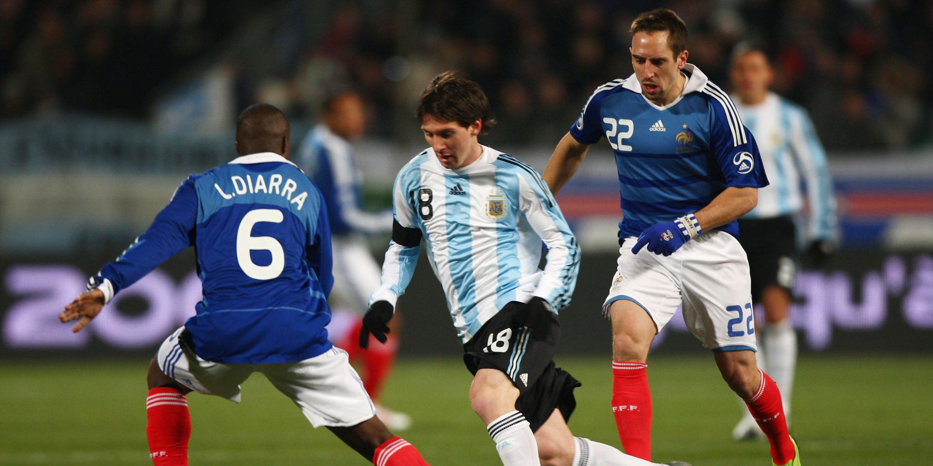 How Franck Ribery Got His Facial Scars