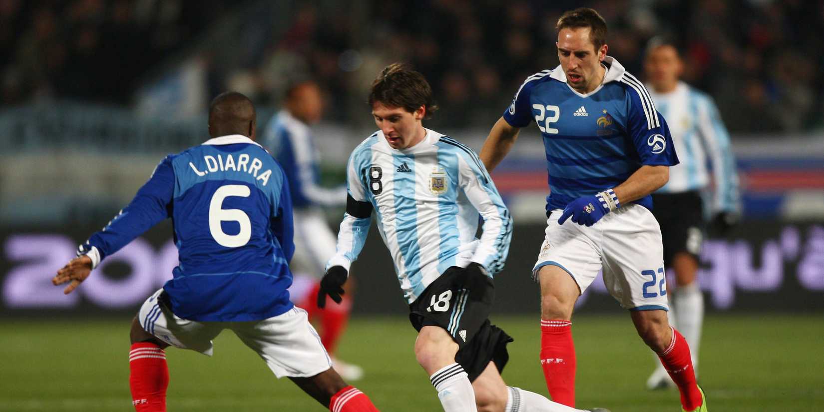 How Franck Ribery Got His Facial Scars