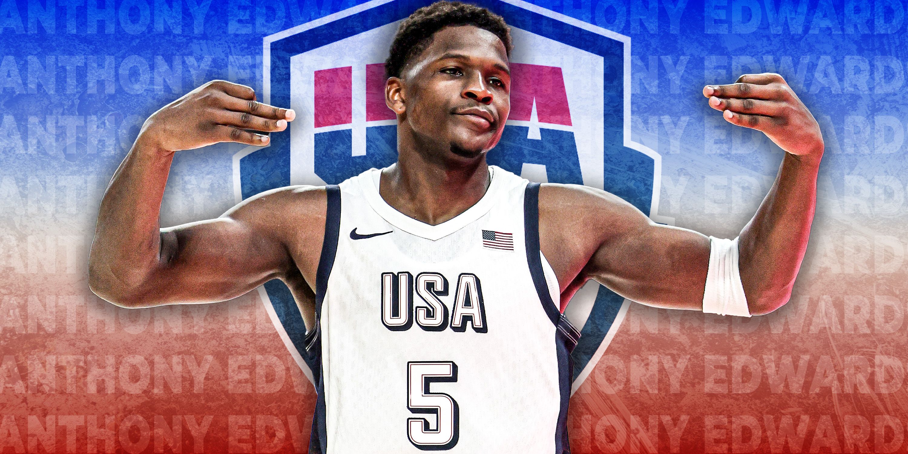 Anthony Edwards ‘Inner Confidence’ Shows for Team USA