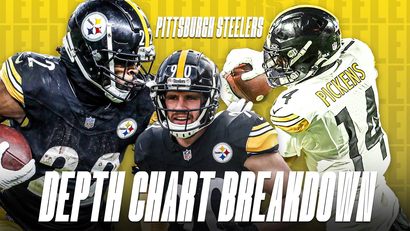 Pittsburgh Steelers Full 2024 Depth Chart Breakdown