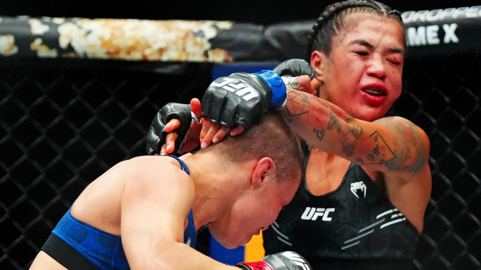 Thug Rose Punched An Eyelash Off Tracy Cortez in Wild UFC Headliner