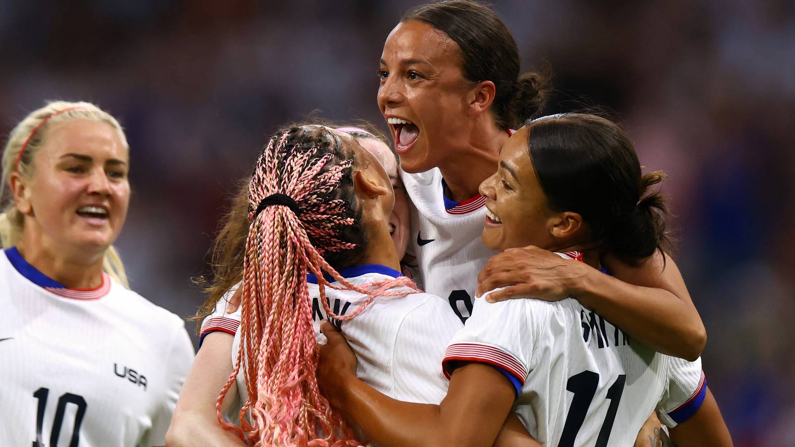 USA vs Germany Olympic soccer score, updates and USWNT highlights