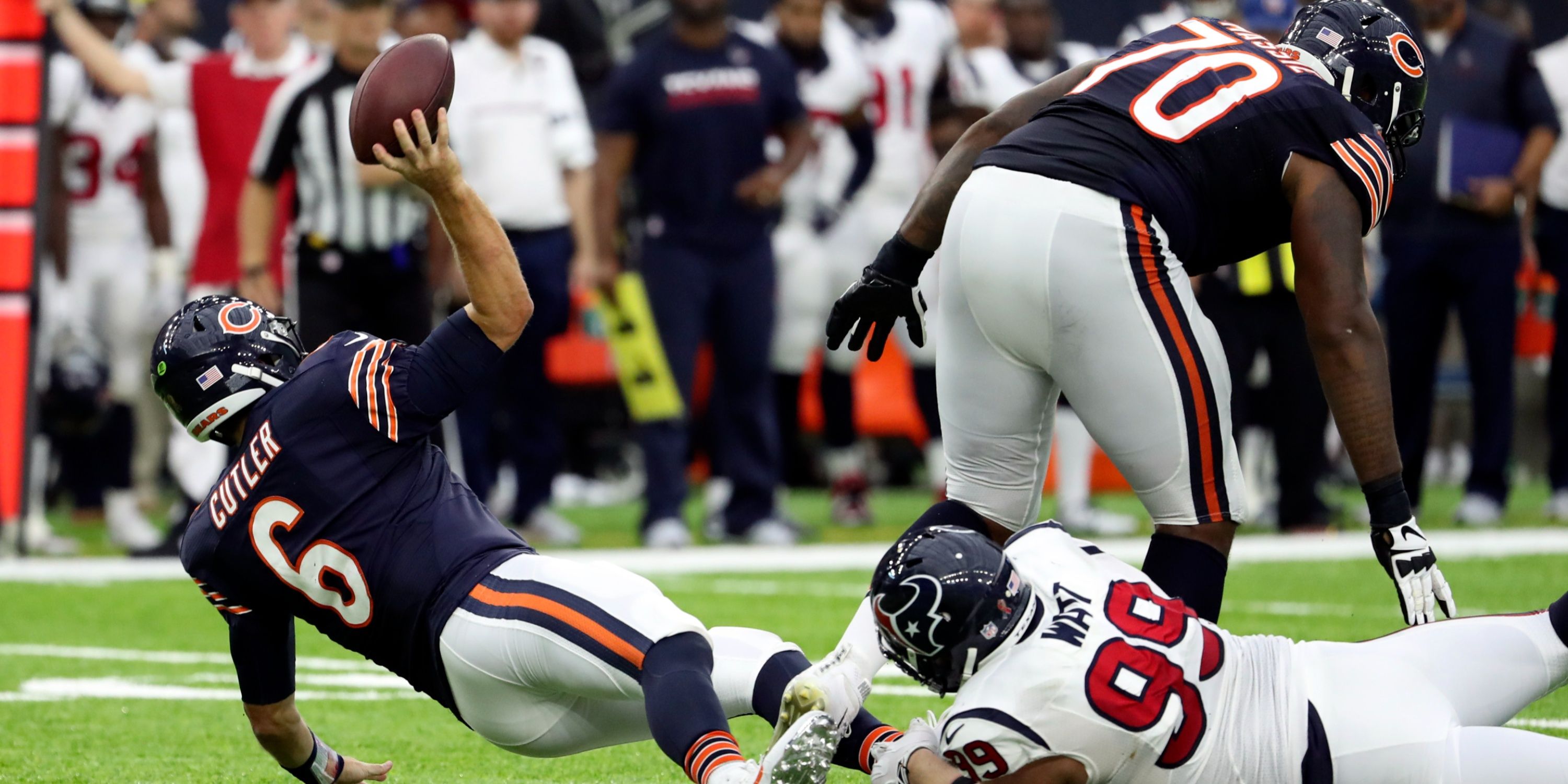 Bears Can Make Franchise History With a Win Over the Texans on 'Sunday Night Football'