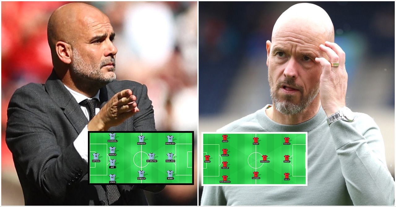 Community Shield: Manchester United vs Man City Predicted Starting 11s