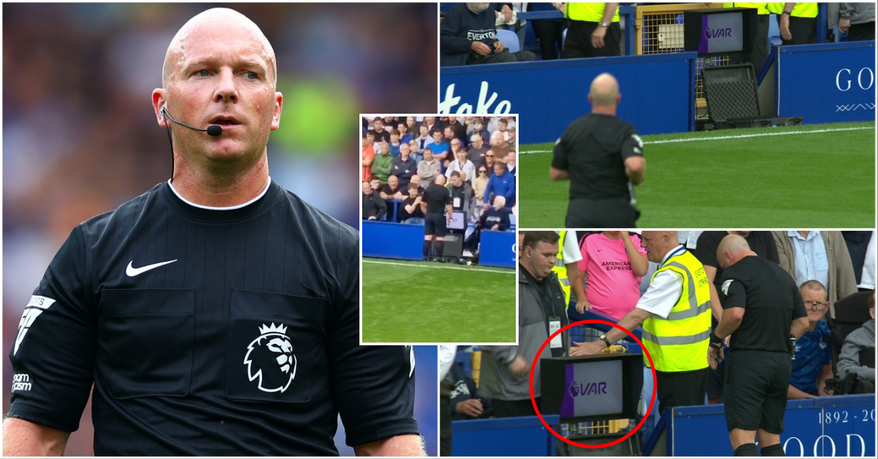 How Penalty was Overturned in Everton 0-3 Brighton Despite Broken VAR ...