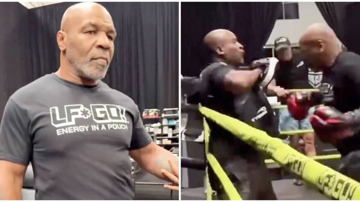 New Mike Tyson Training Footage Has Fans Worried About Jake Paul Fight