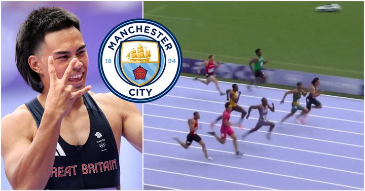 Who is Team GB Sprinter Louie Hinchliffe?