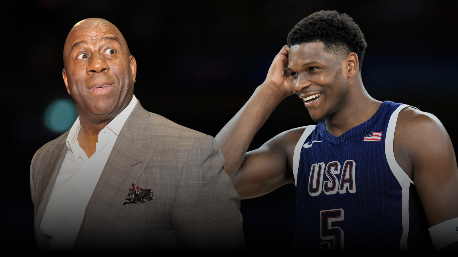 Magic Johnson Responds to Anthony Edwards' Bold Claim