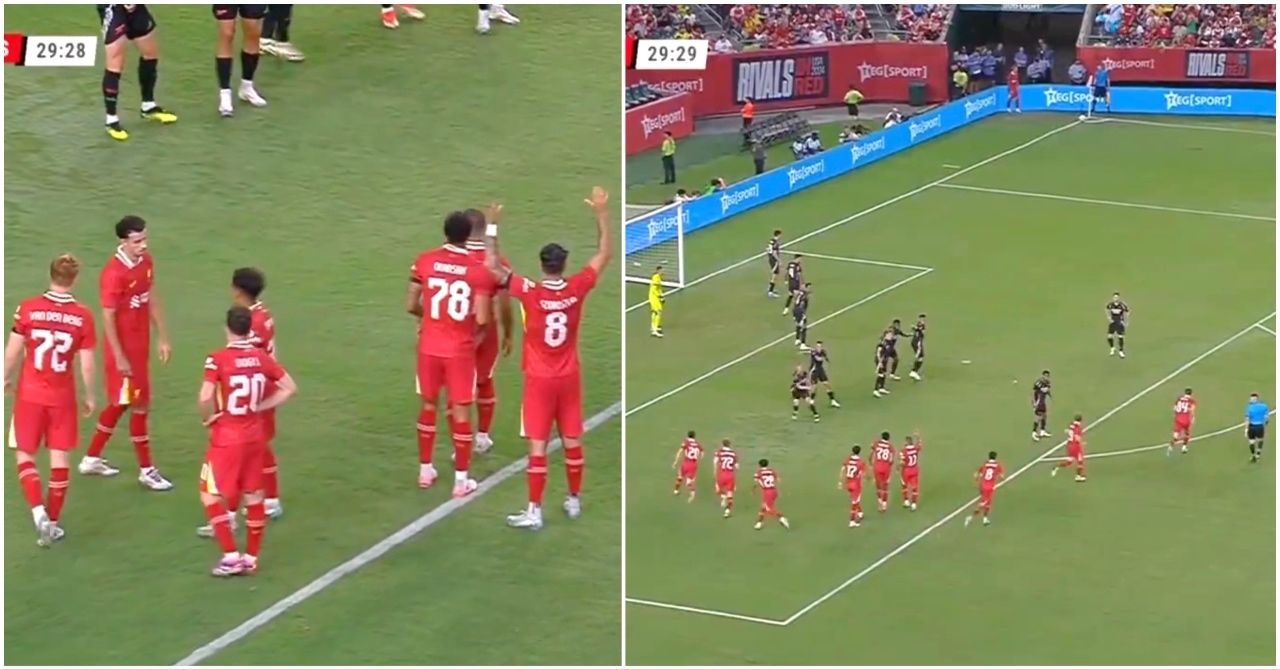 Arne Slot’s Unusual Corner Tactics During Liverpool 2-1 Arsenal