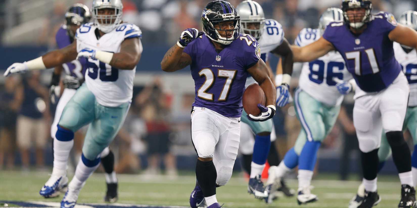 Ranking the Top 5 Baltimore Ravens Running Backs of All Time