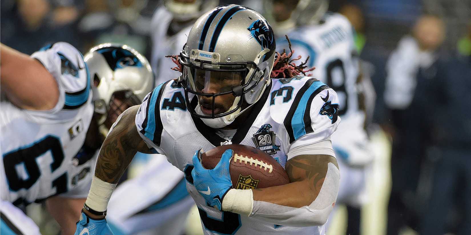 Ranking the Top 5 Carolina Panthers Running Backs of All Time