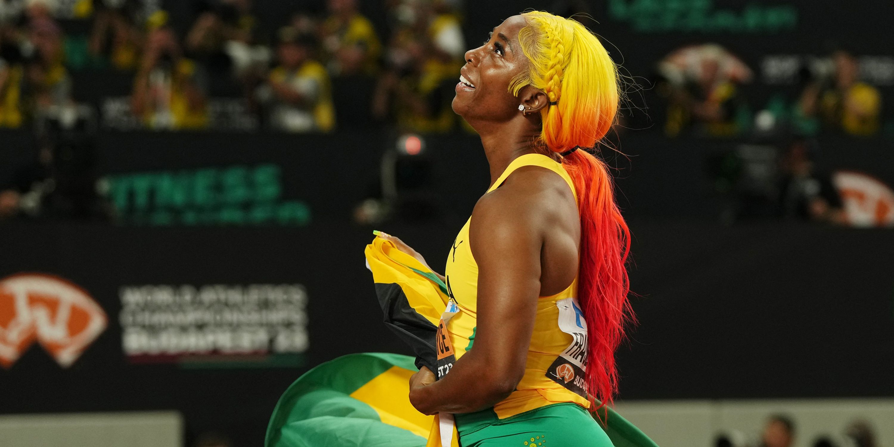 Shelly-Ann Fraser-Pryce Competed in Parents' Race at Son's School