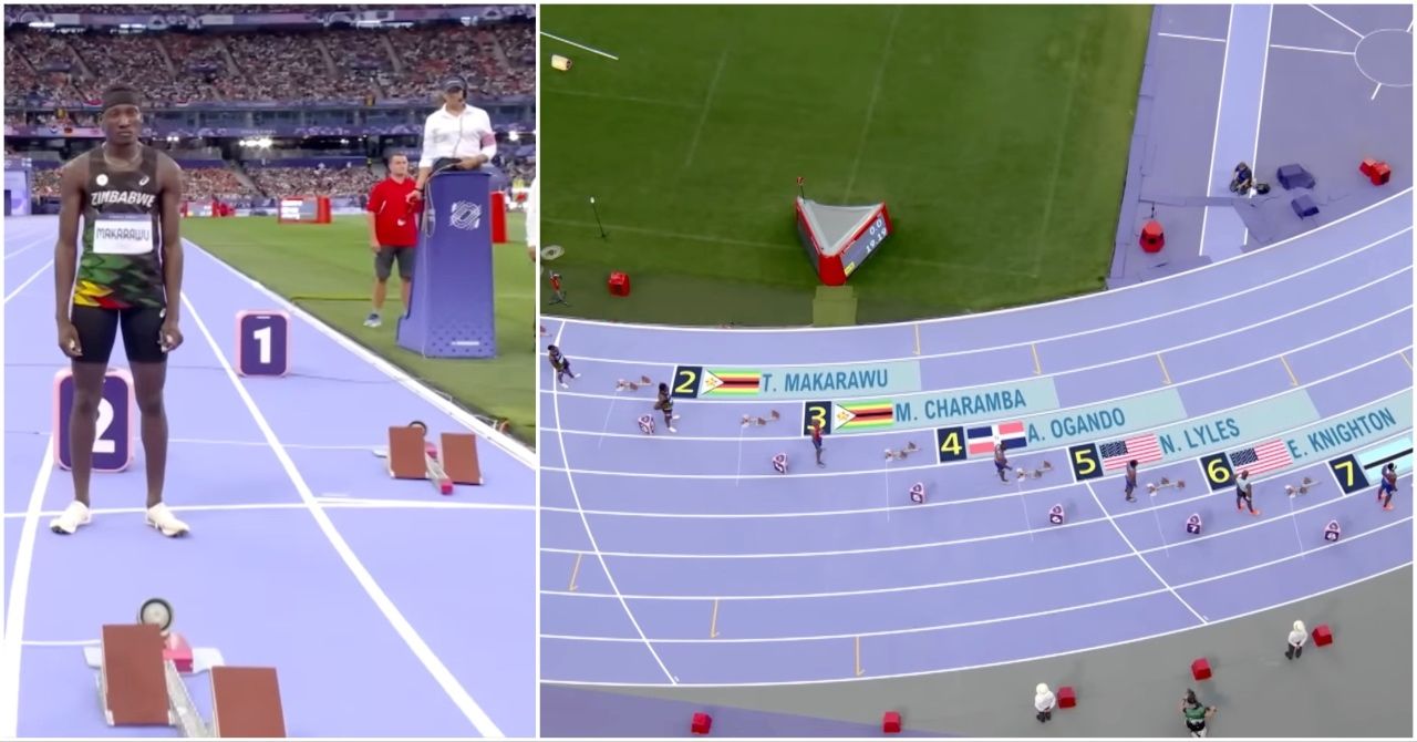 Why Lane 1 Isn’t Used in Some Athletics Races at Olympics