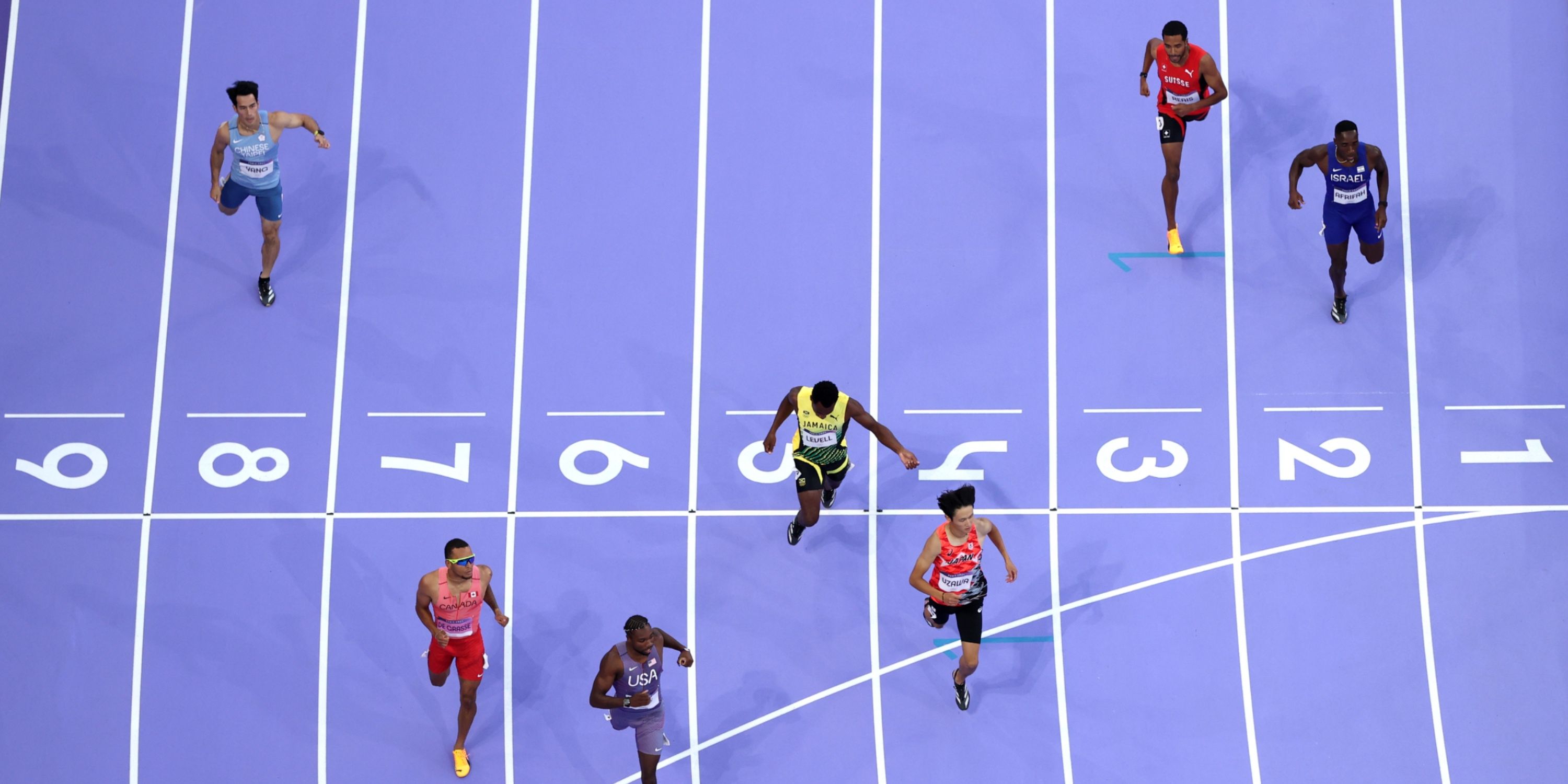 Why Lane 1 Isn’t Used in Some Athletics Races at Olympics