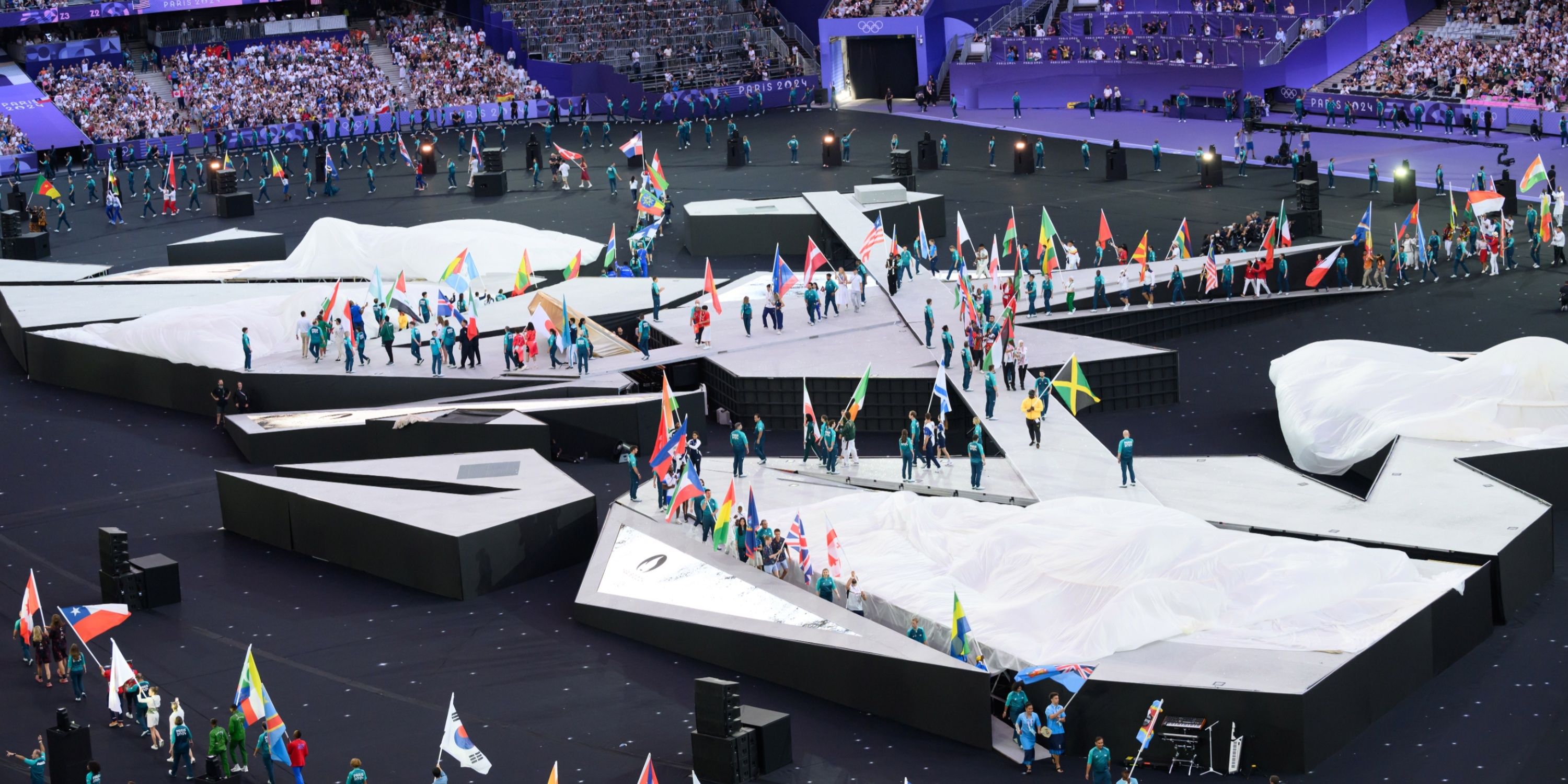 What the Stage Design Meant at Paris Olympics Closing Ceremony
