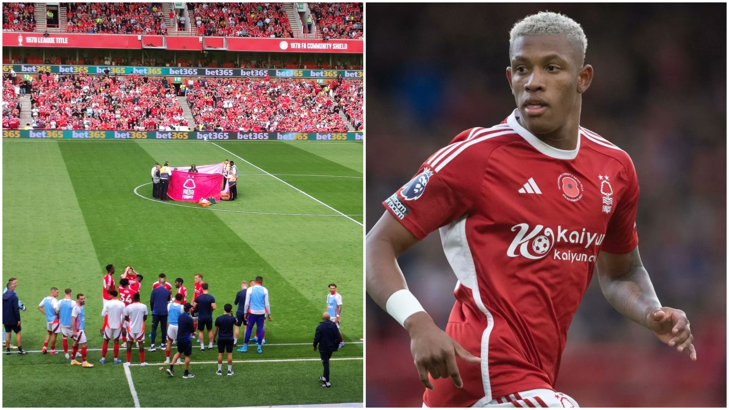 Danilo Suffers Horror Injury in Nottingham Forest v Bournemouth