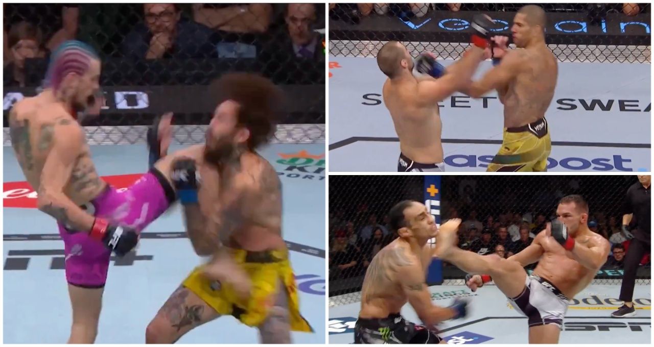 Footage of UFC KOs With No Commentary Is So Brutal