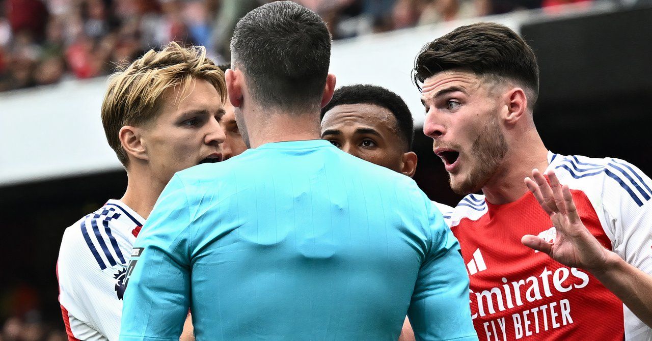 Declan Rice's Surprising Interview After Red Card in Arsenal v Brighton