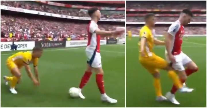 Why Arsenal Fans Believe Declan Rice Shouldn't Have Been Sent Off