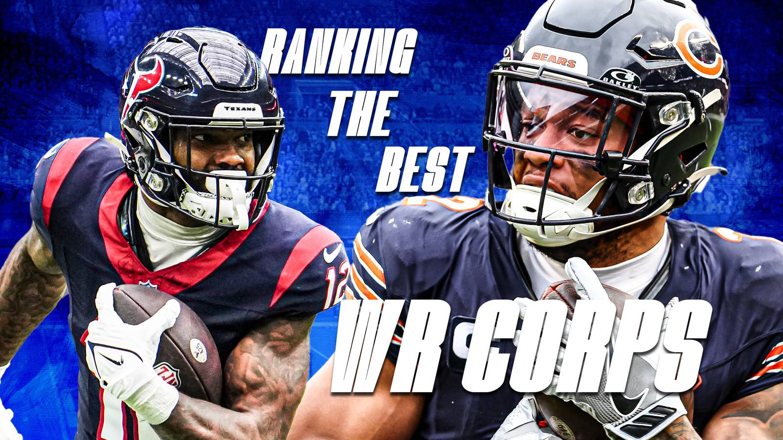 Ranking the 10 Best NFL WR Corps
