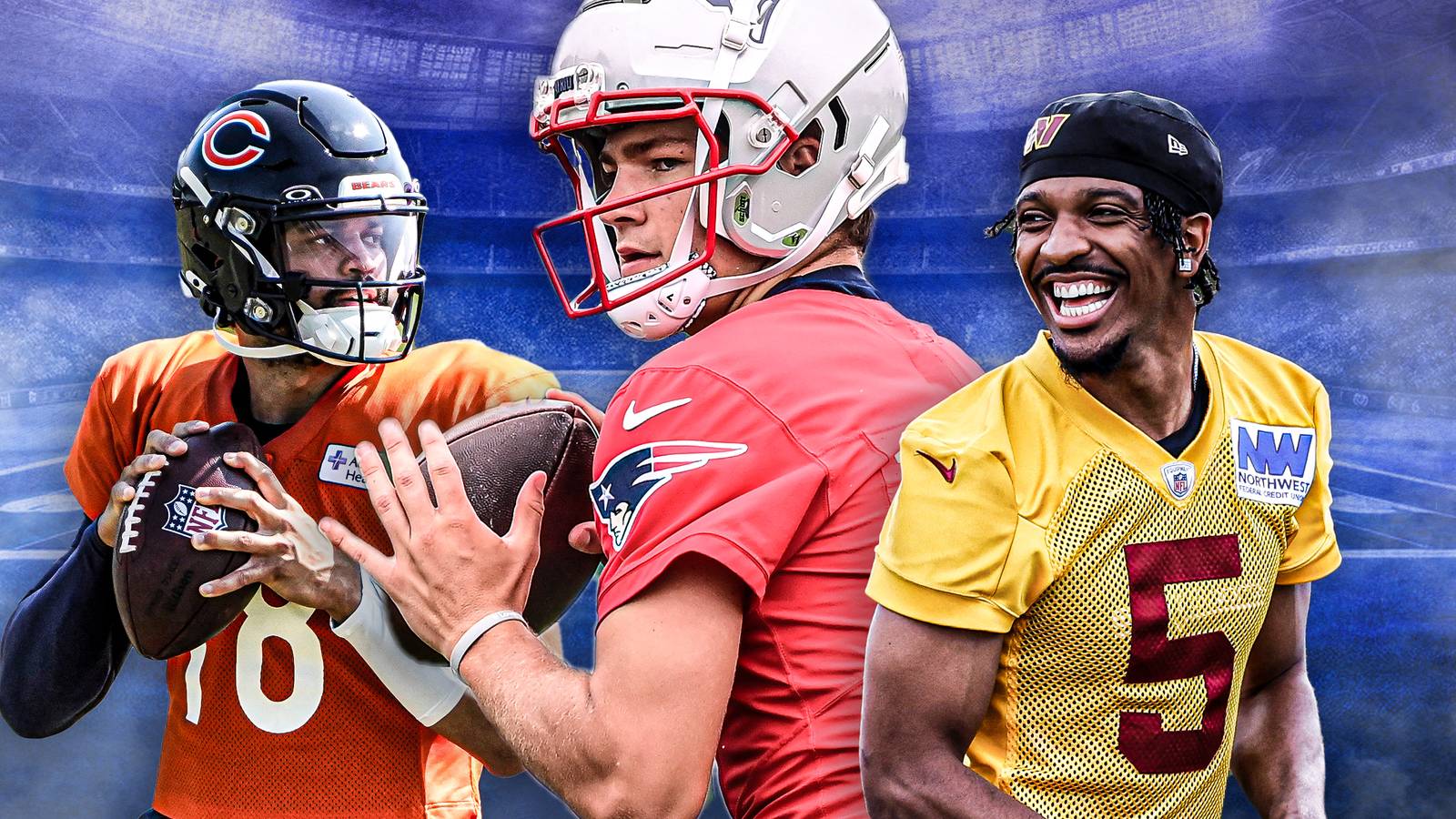Predicting Every 2024 1st Round Rookie QB's Stats This Season