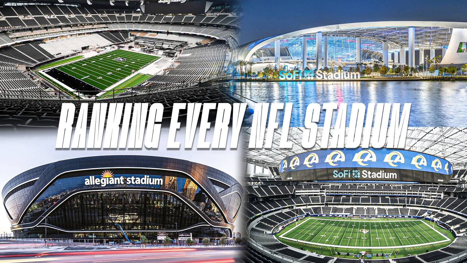 Every NFL Stadium Ranked From Worst to Best