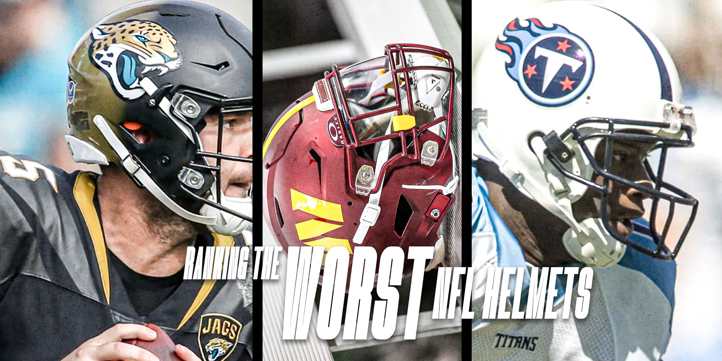 The 10 Worst NFL Helmets Ever