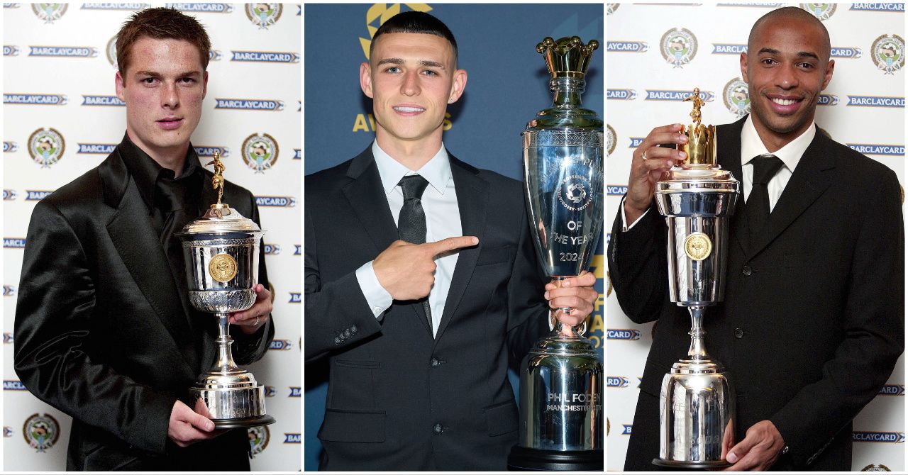 Every PFA Player of the Year Since 1992 (Ranked)