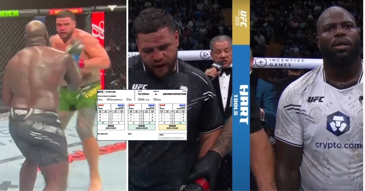 Why UFC 305 Judge Was Sacked During the Pay-Per-View
