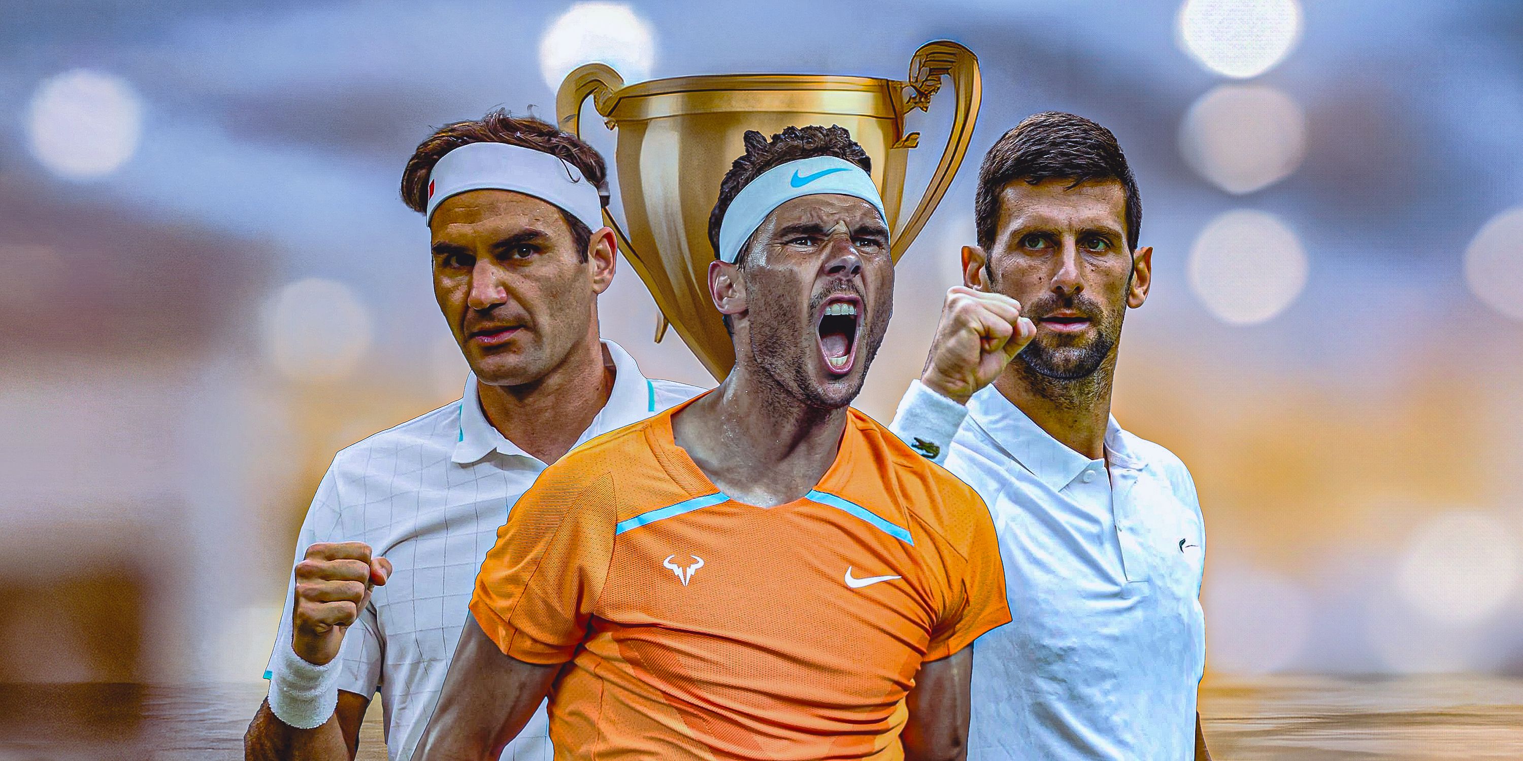 Graphic Reveals 'GOAT' Out of Novak Djokovic, Rafael Nadal & Roger Federer