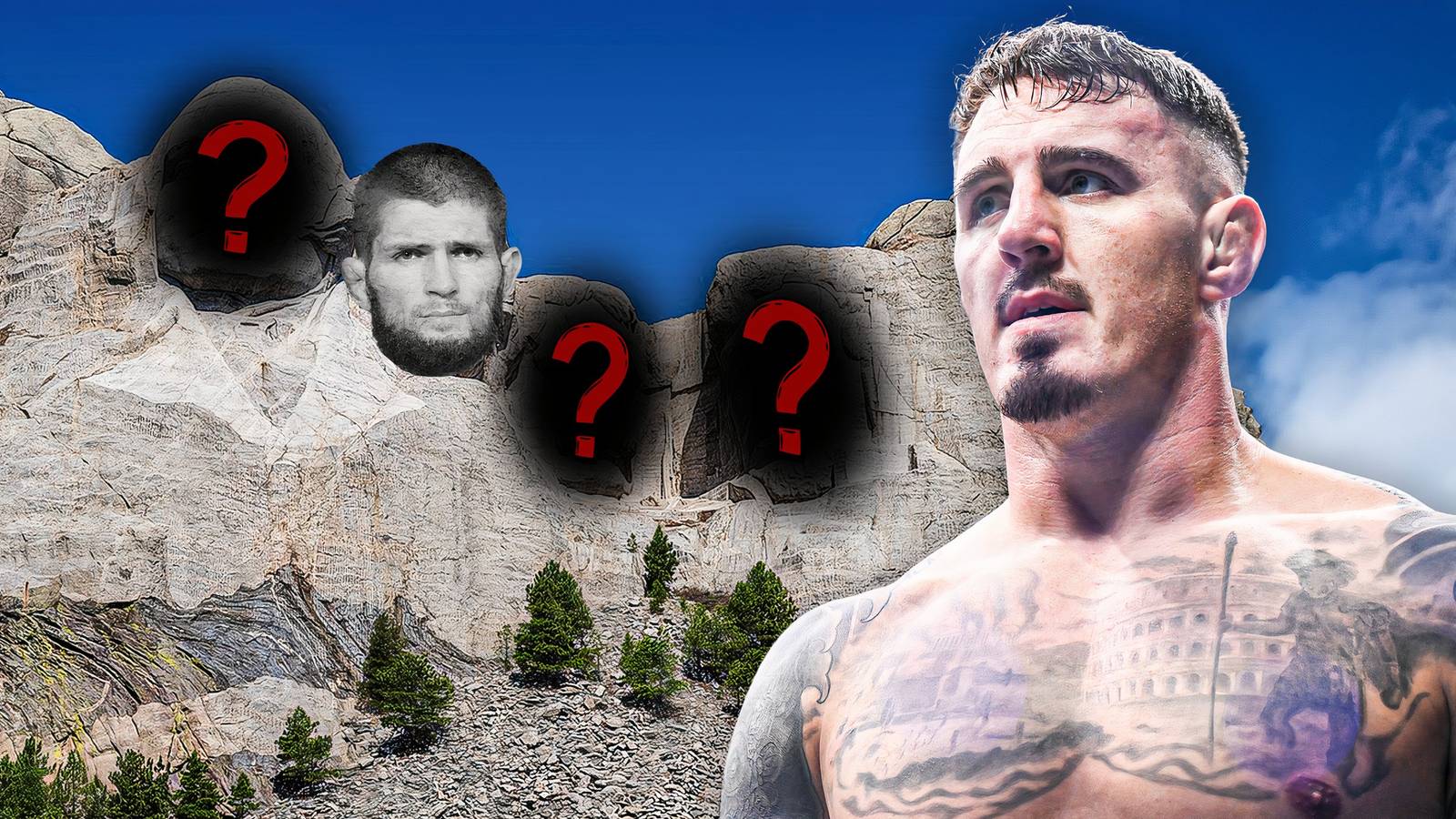 Tom Aspinall's UFC Mount Rushmore