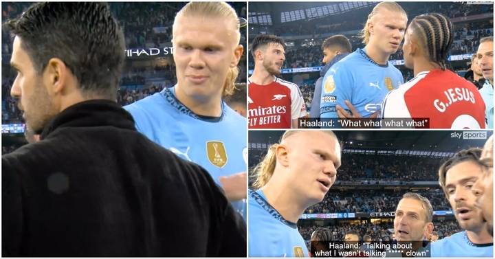 Gabriel Jesus Confronted Erling Haaland After Comment to Mikel Arteta