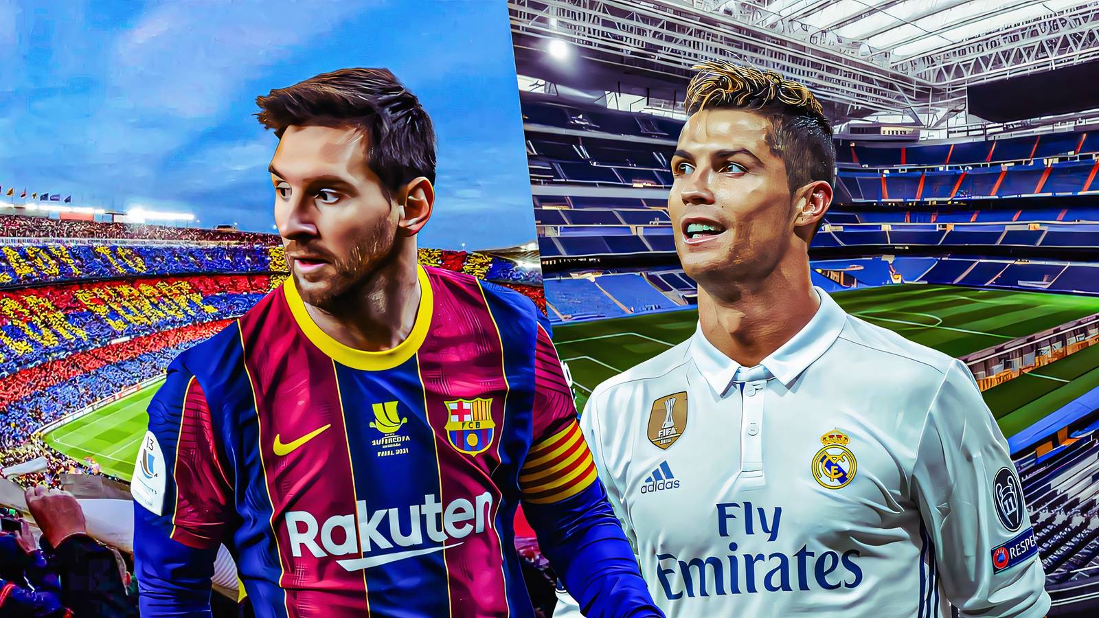 Lionel Messi vs Cristiano Ronaldo: El Clasico Stats Compared