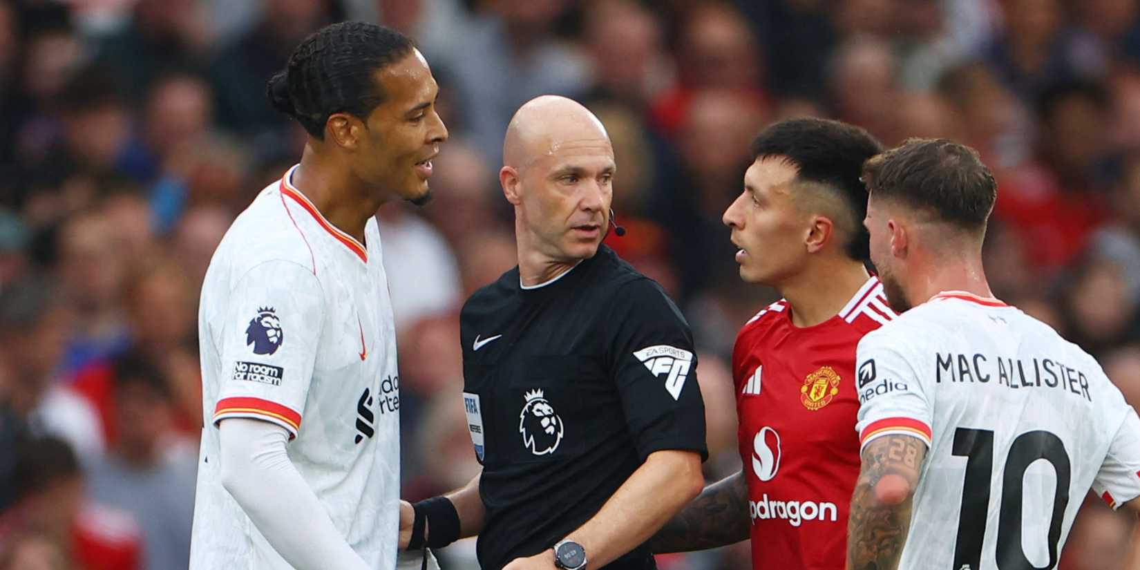 VAR Accused of ‘Baffling’ Error During Man United 0-3 Liverpool
