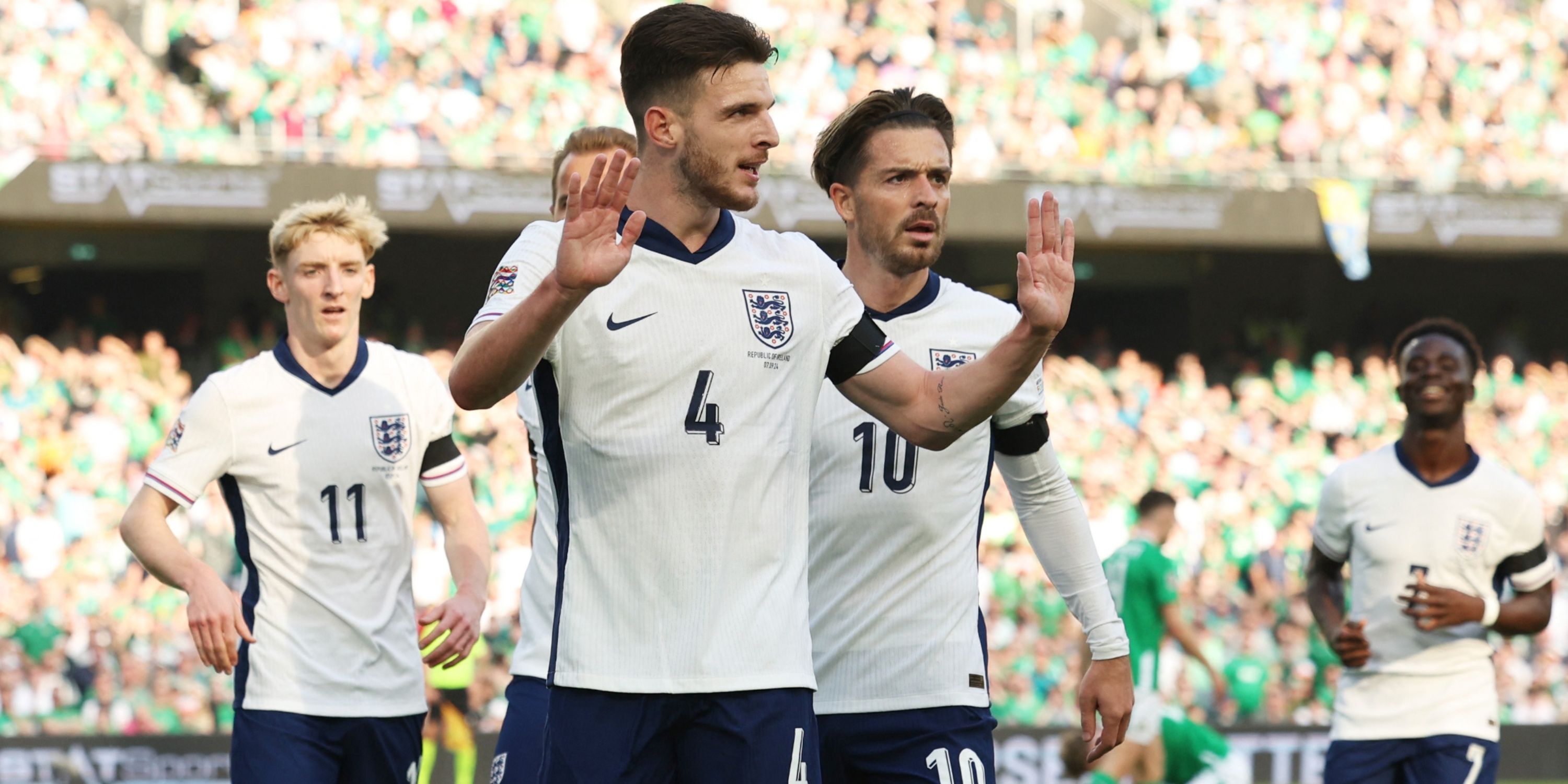 Ireland 0-2 England: Player Ratings and Match Highlights