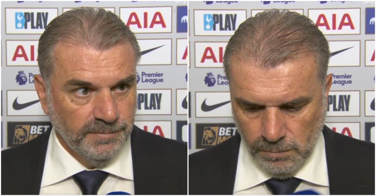 Ange Postecoglou Gives Heated Interview After Tottenham 0-1 Arsenal
