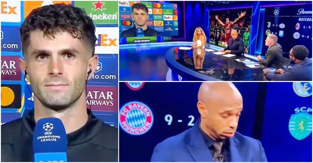 Thierry Henry Accused of ’Strange and Awkward’ Behaviour During Pulisic ... Thierry Henry Accused of ’Strange and Awkward’ Behaviour During Pulisic ...