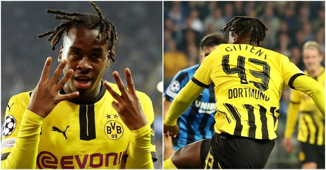 Why Borussia Dortmund Talent Jamie Gittens Changed the Name on His Shirt