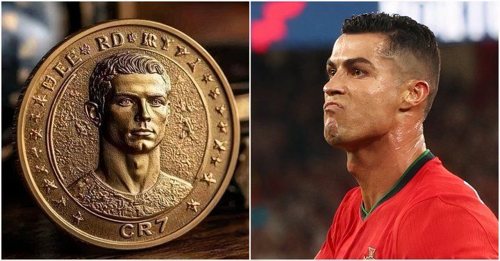 Full Value of '€7' Coin Made by Portugal to Honour Cristiano Ronaldo