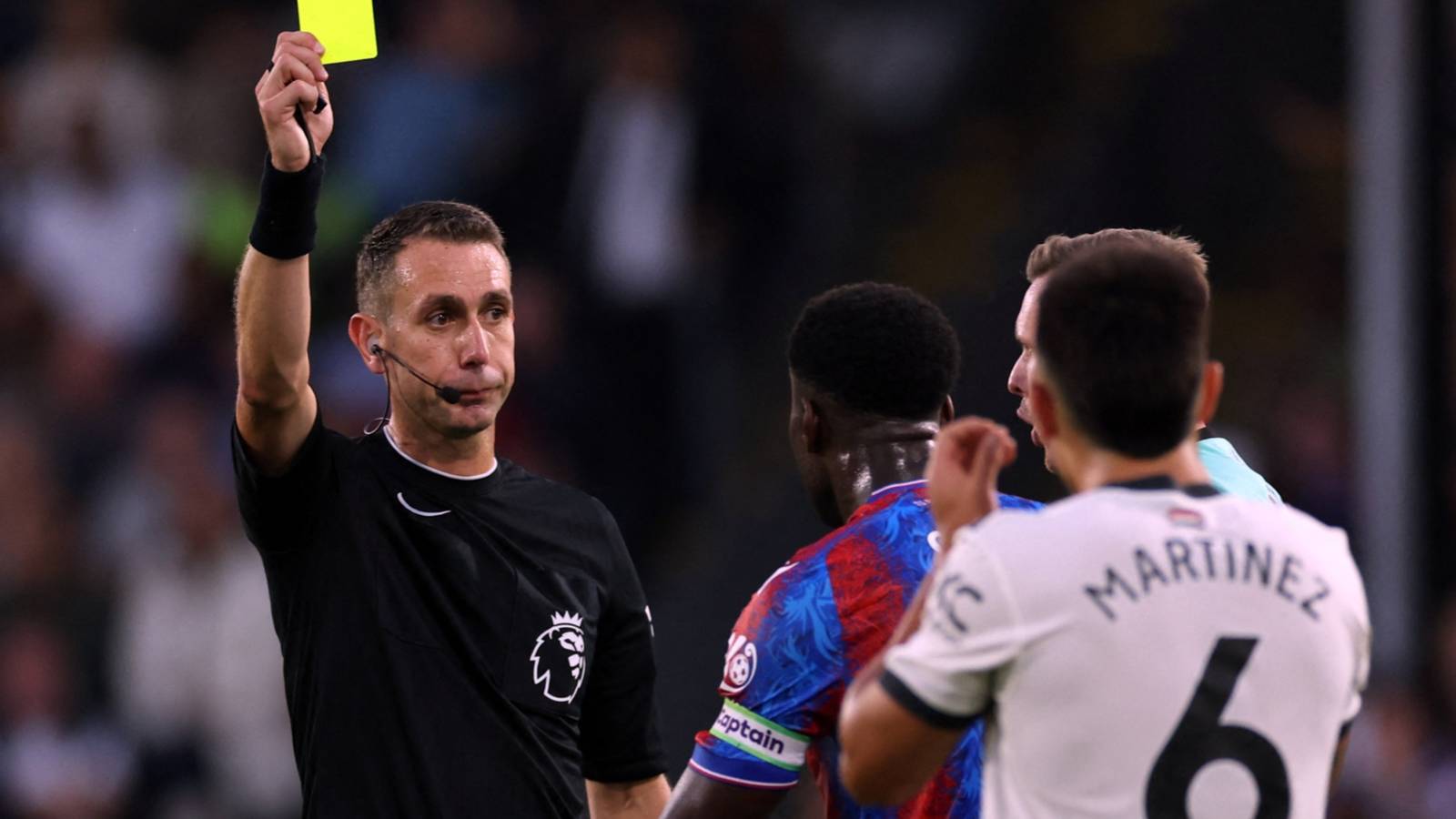 Key Match Incidents Panel Reveal Lisandro Martinez Man Utd Lunge Decision