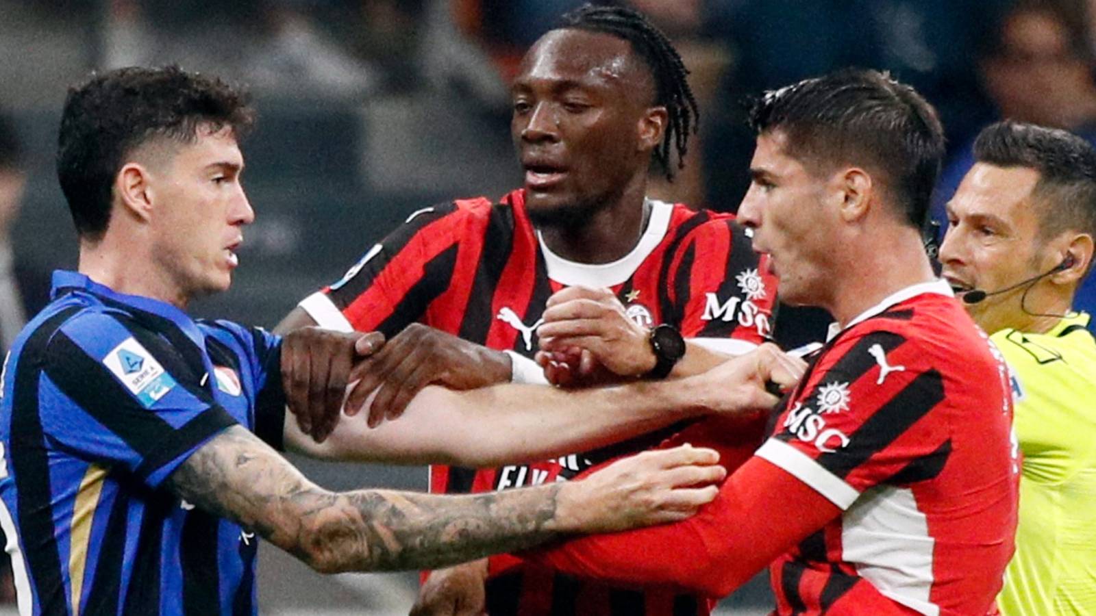 Inter Milan 1-2 AC Milan: Player Ratings and Match Highlights