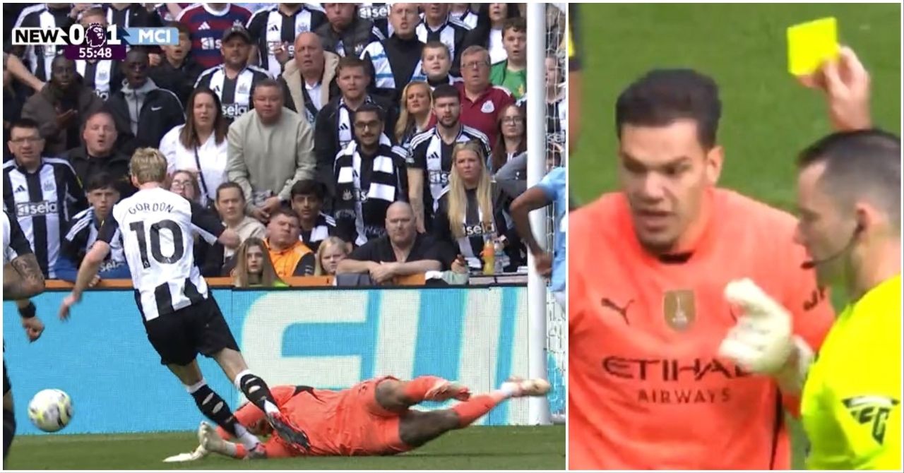 Why Man City’s Ederson Wasn’t Shown Straight Red Card vs Newcastle