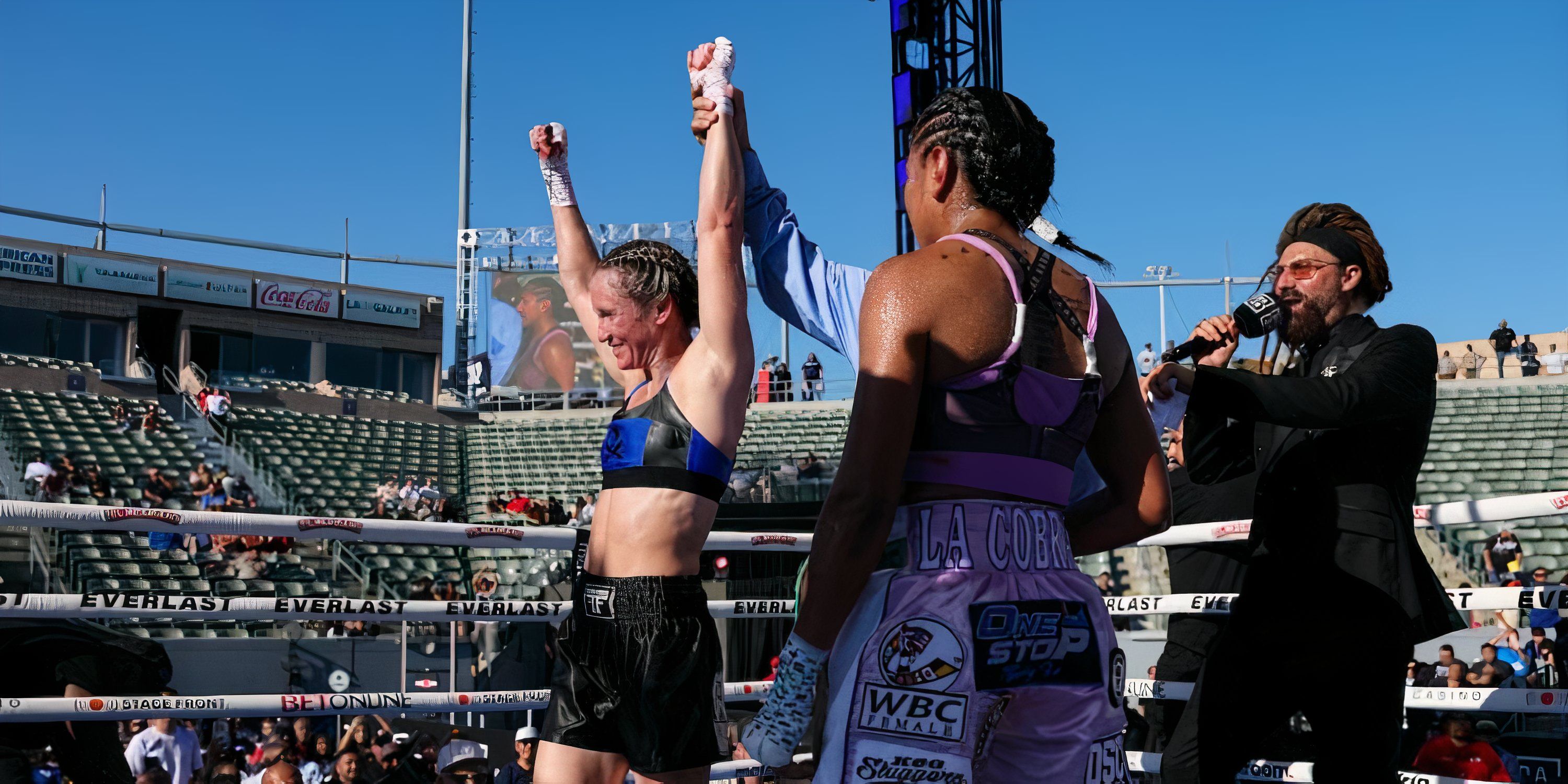 Novice Boxer Ginny Fuchs Shows Off Nasty Injury: 'I Broke it!'