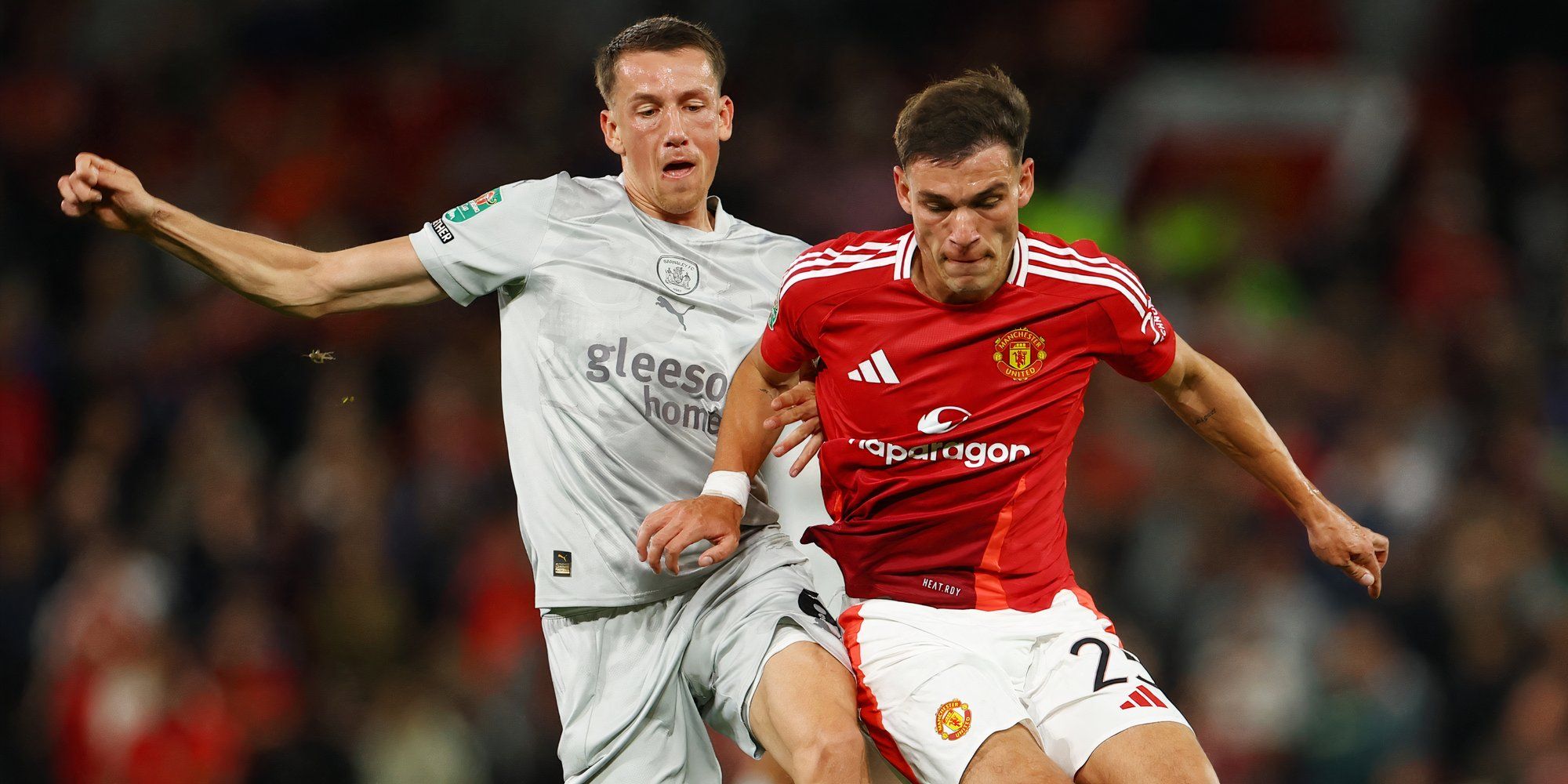 How Manuel Ugarte Performed on Full Manchester United Debut vs Barnsley