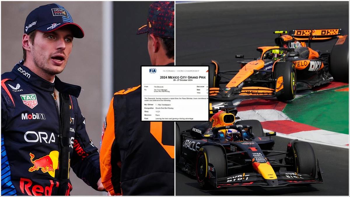 FIA Confirm Why Max Verstappen Received 20-Second Penalty at Mexico GP