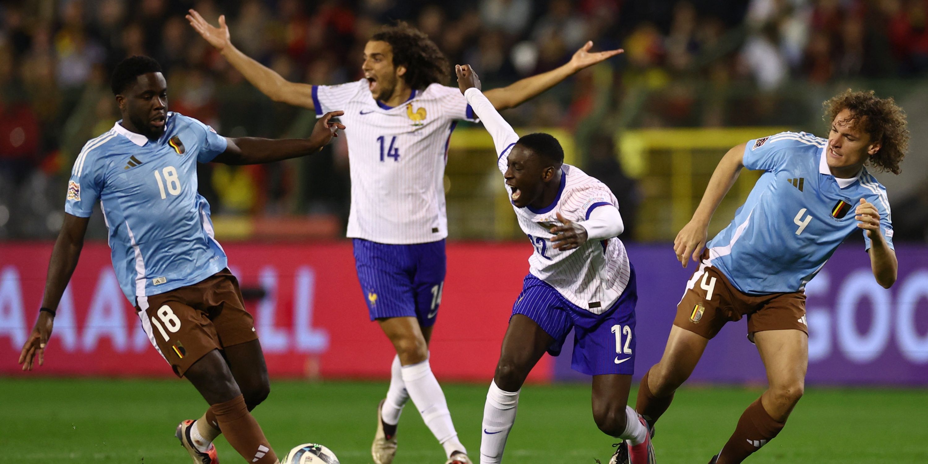 Belgium 1-2 France: Player Ratings and Match Highlights