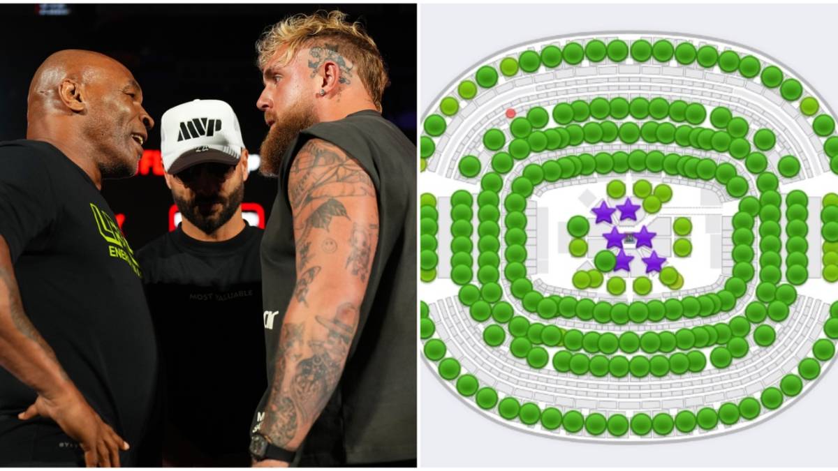 Jake Paul vs Mike Tyson Ticket Prices Reach New Low