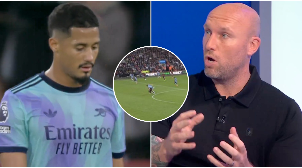 William Saliba's Red Card vs Bournemouth Slammed by Dean Ashton