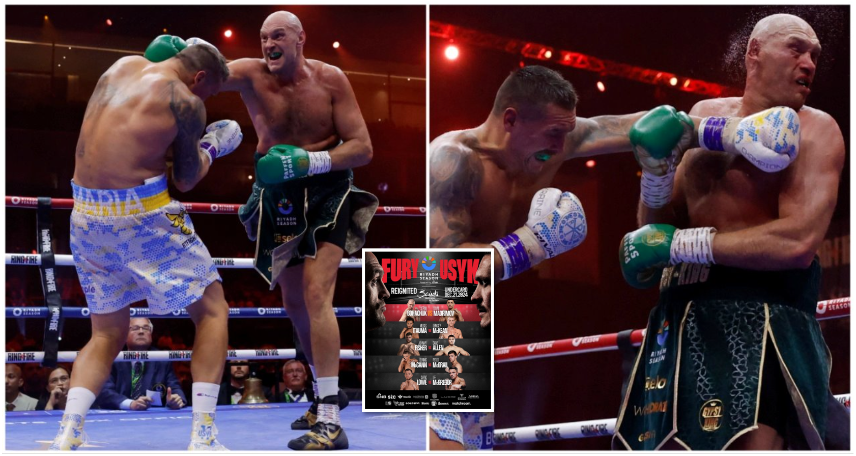 Oleksandr Usyk vs Tyson Fury 2 Full Undercard